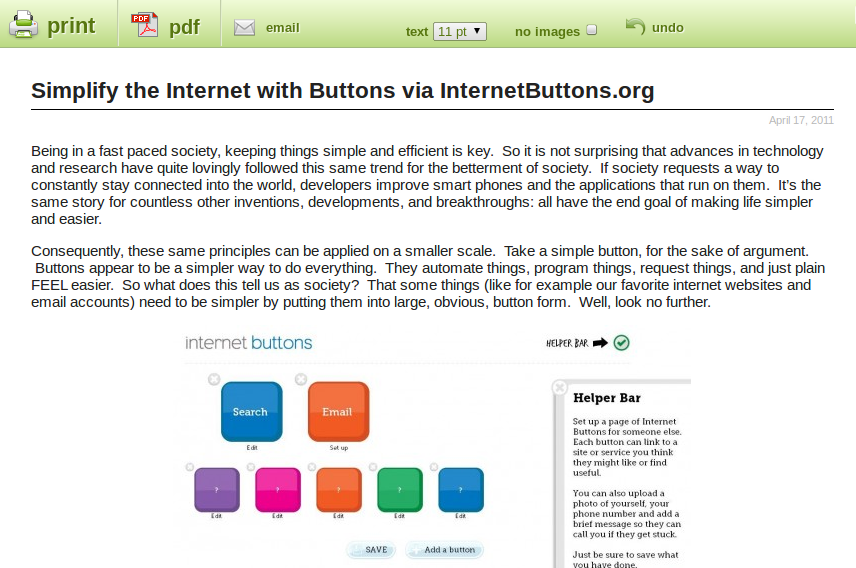 Convert Web Pages to PDF, Quickly and Easily | Techerator