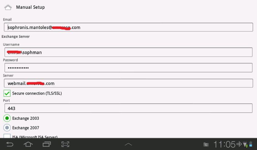 How to setup corporate email on Android using MailDroid | Techerator