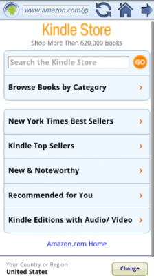 Amazon Releases Kindle for Android App | Techerator