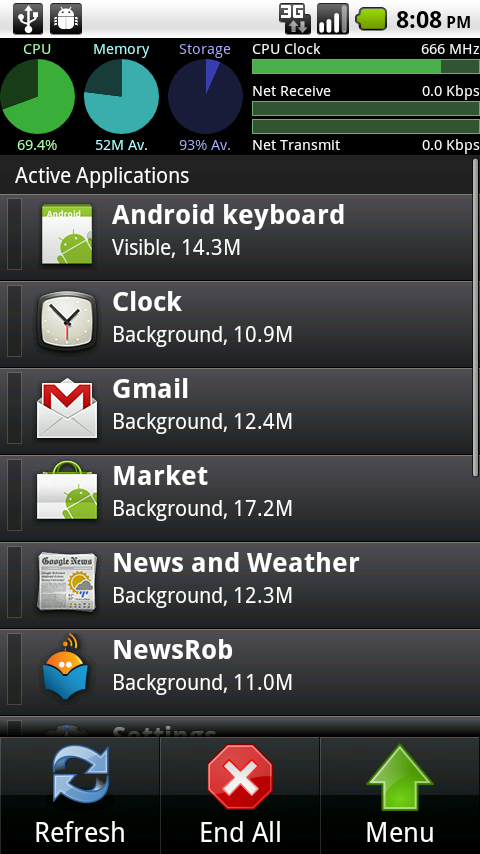 Android App Roundup: SystemPanel (Task Manager/System Monitor) and ...