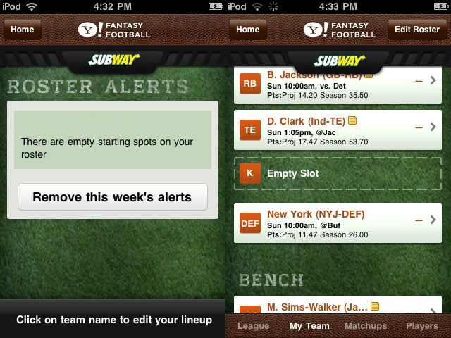 Review: Yahoo! Fantasy Football App for iPhone and Android | Techerator